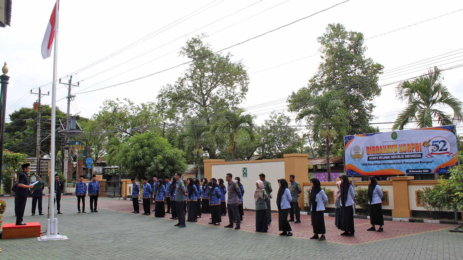 Upacara Peringatan HUT Ke-52 KORPRI Tahun 2023 PA Klaten